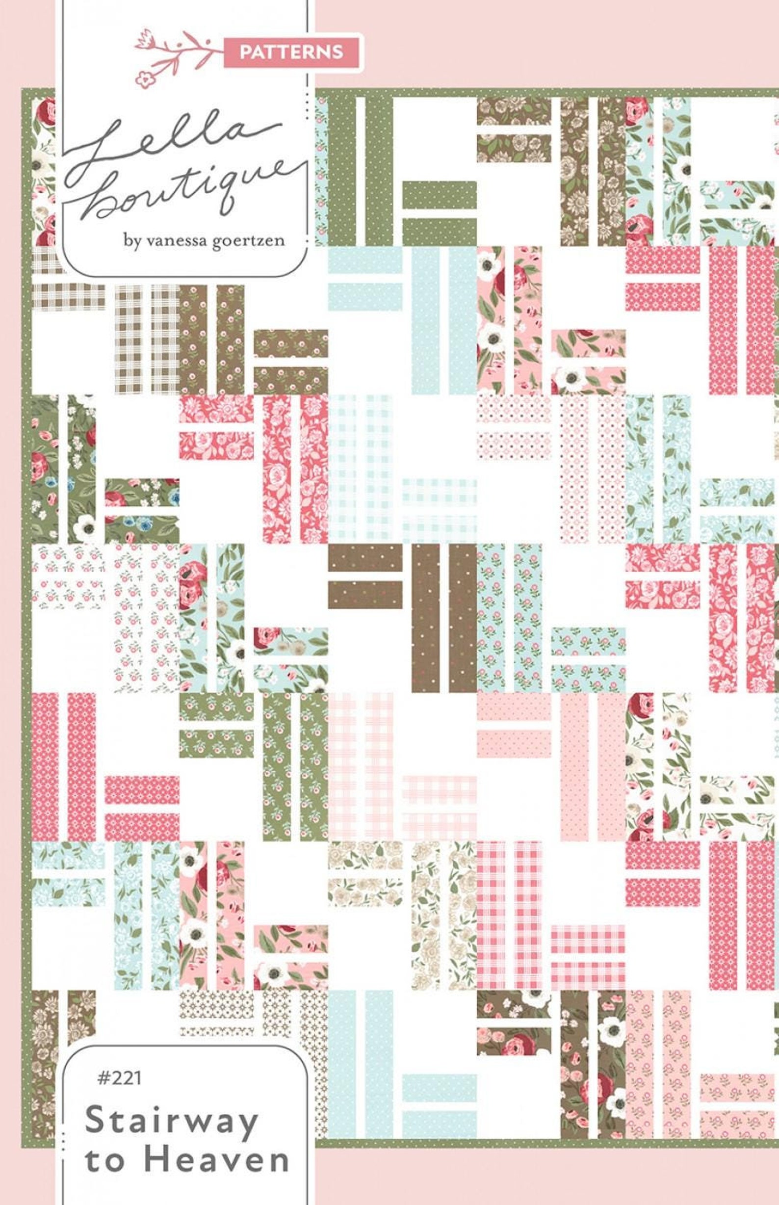 Stairway to Heaven Quilt Quilting Pattern, From Lella Boutique Patterns ...
