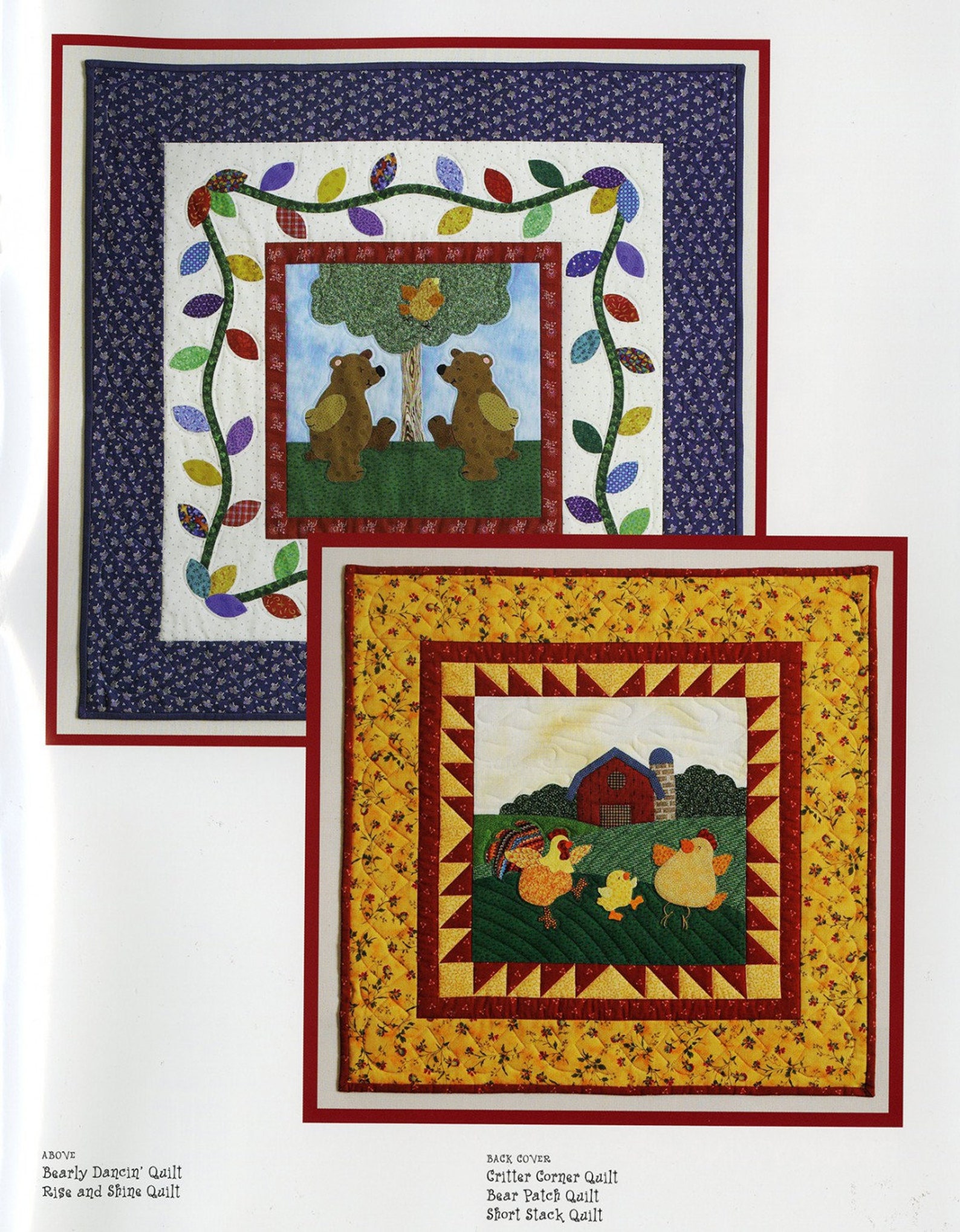 Critters Dancin' in the Moonlight Book Quilting Patterns From ...