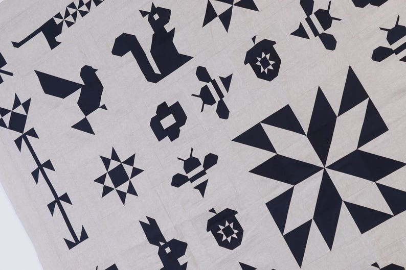 Folk Sampler Quilt Pattern Book, From Art East Quilting Co. BRAND NEW ...