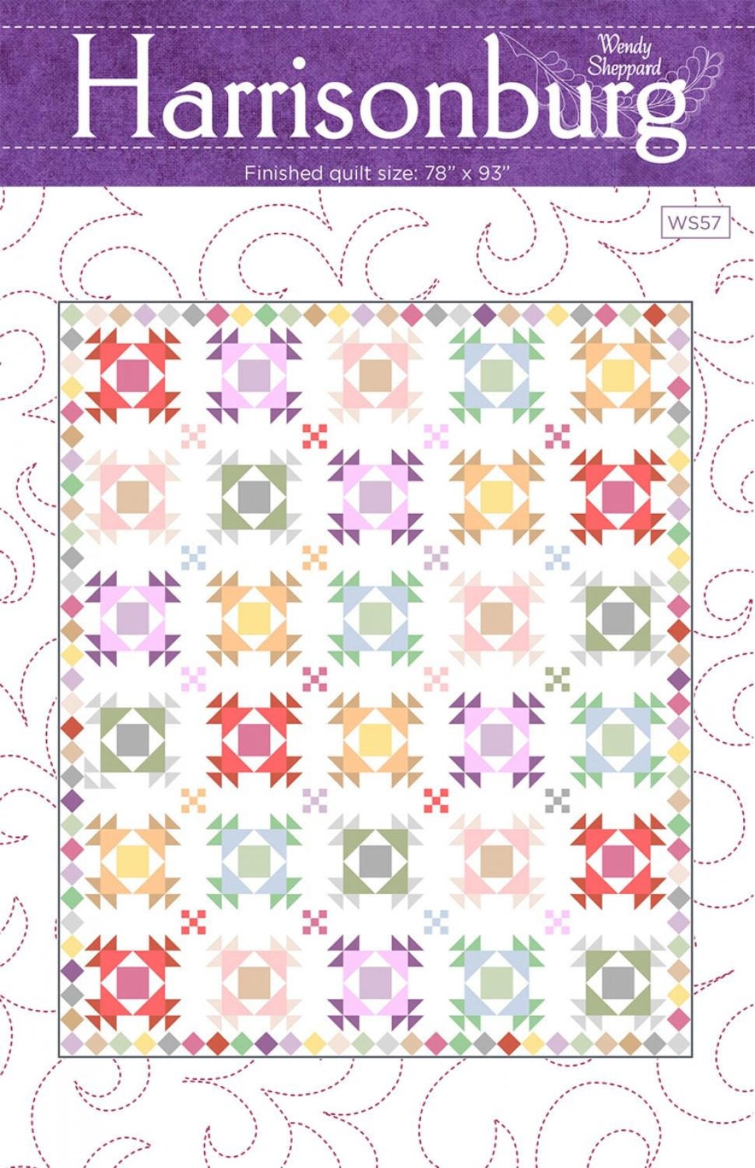 Harrisonburg Quilt Quilting Pattern, From Wendy Sheppard Patterns ...