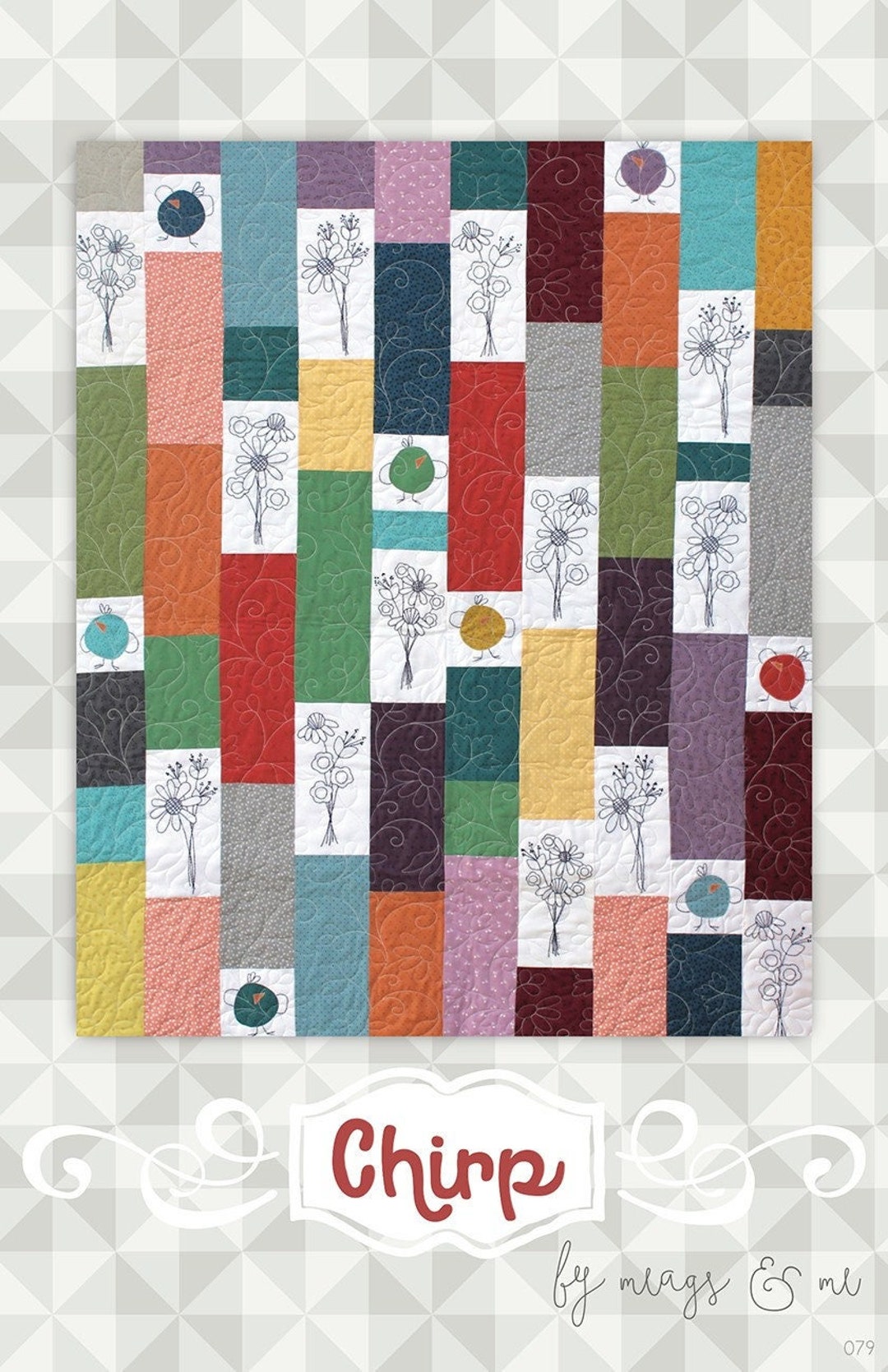 Chirp Quilt Applique Quilting Pattern From Meags and Me BRAND NEW ...
