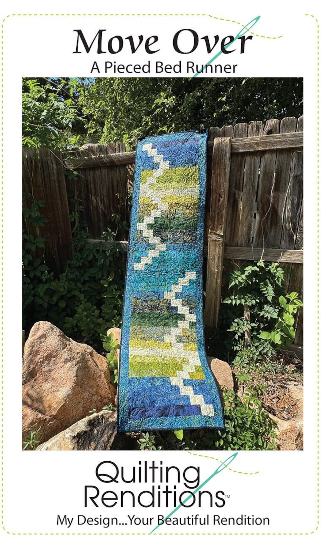 Move Over Quilt Quilting Pattern, From Quilting Renditions BRAND NEW ...