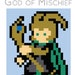 Comics God of Mischief Marvel Loki Quilt Quilting Pattern, From Paper ...