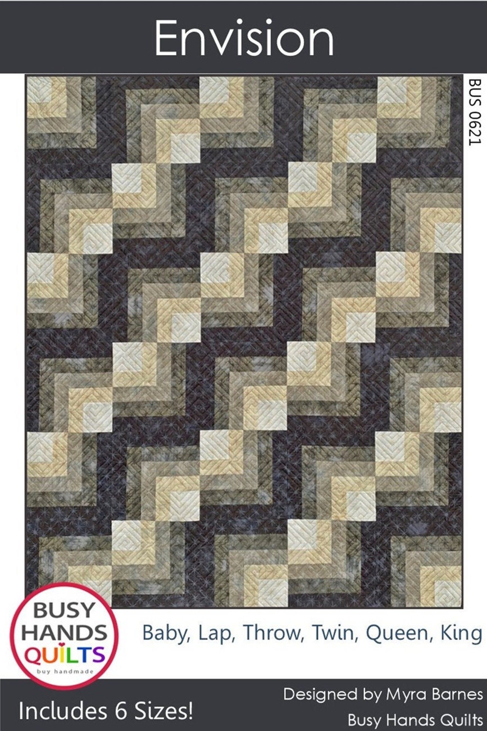 Envision Quilt Quilting Pattern From Busy Hands Quilts BRAND NEW ...