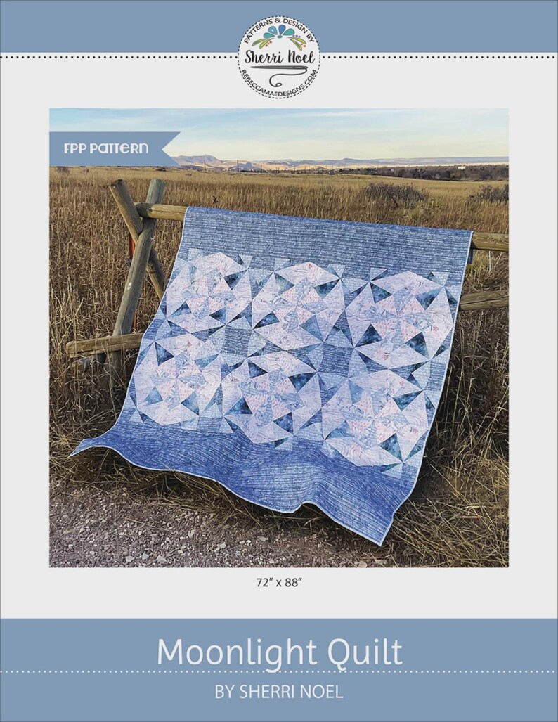 Moonlight Quilt Pattern, From Rebecca Mae Designs BRAND NEW, Please See ...