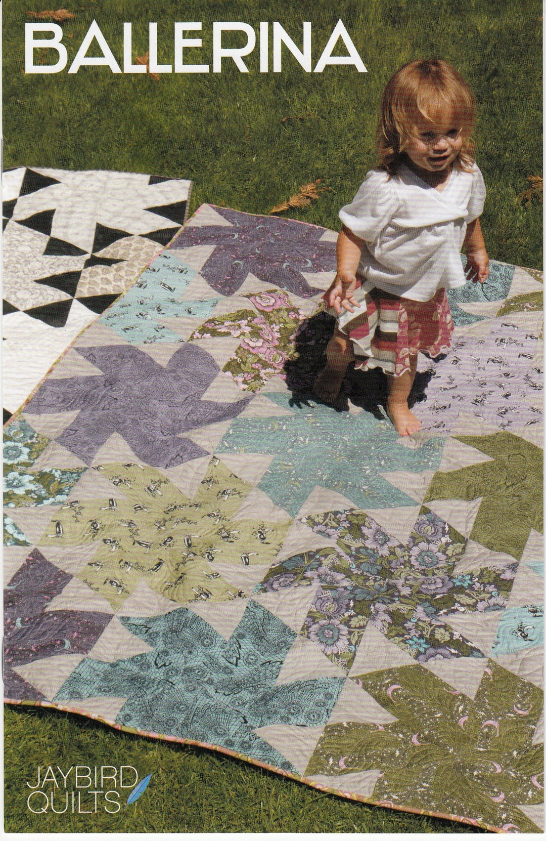 Ballerina Pieced Quilt Quilting Pattern From Jaybird Quilts BRAND NEW ...