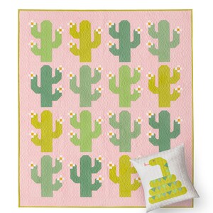 Oh My Cacti Cactus Quilt Quilting Pattern From Pen and Paper Patterns ...