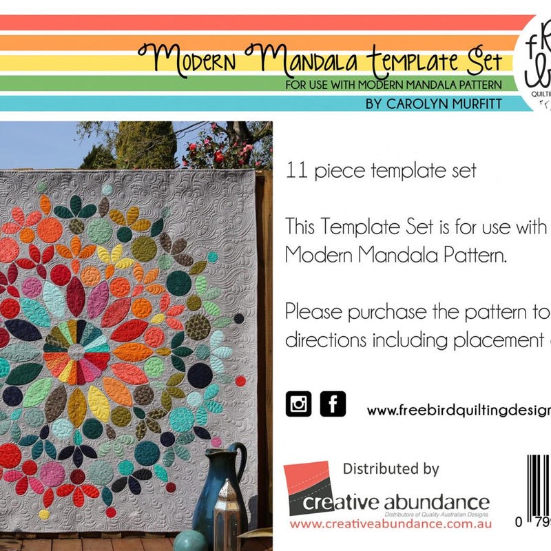Mandala Quilt - Etsy