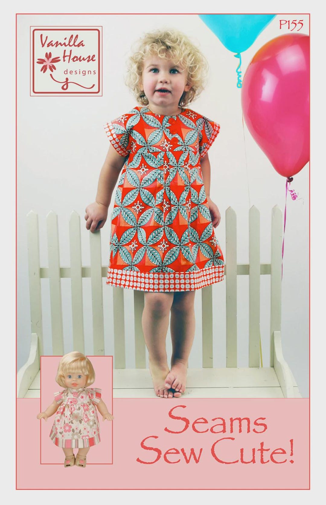 Seams Sew Cute Dress Sewing Pattern, by Barbara Brunson, From Vanilla ...
