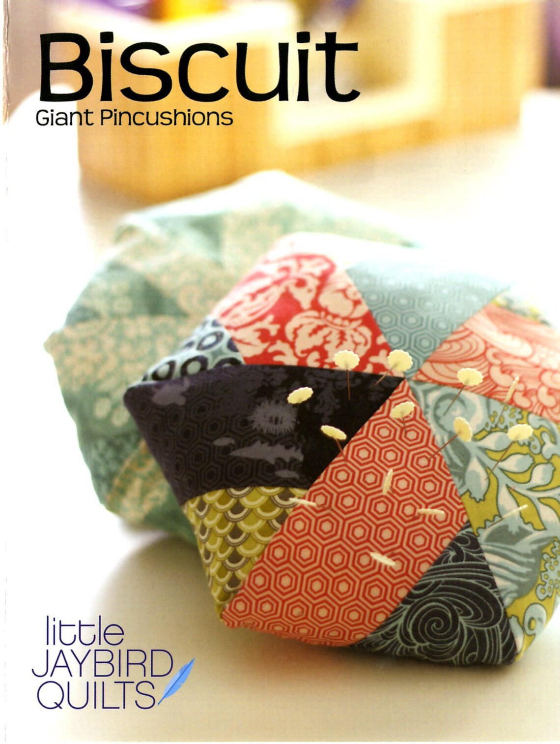 Biscuit Giant Pincushions Quilting and Sewing Pattern From Jaybird ...