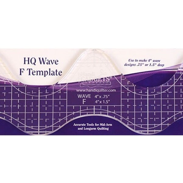 Wave Quilt Template - Etsy
