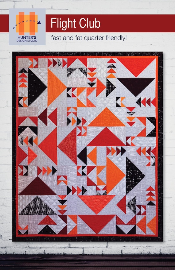 Flight Club Quilt Quilting Pattern From Hunter's Design - Etsy