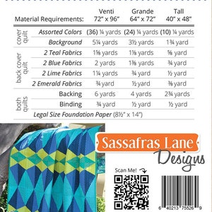 Euclid Avenue, A Quilt Quilting Pattern by Sassafras Lane Designs BRAND ...