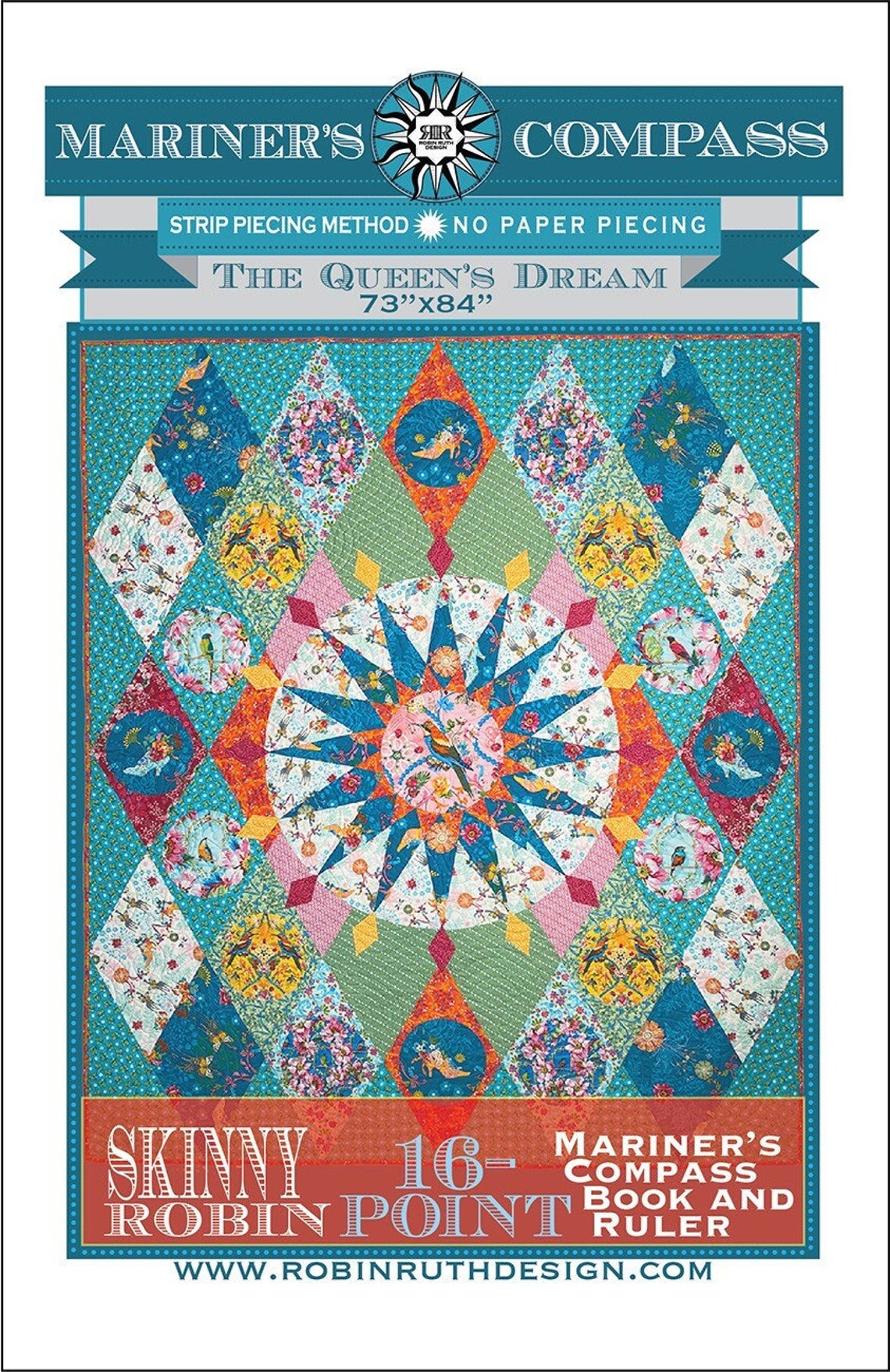 The Queen's Dream Quilt Quilting Pattern From Robin Ruth | Etsy