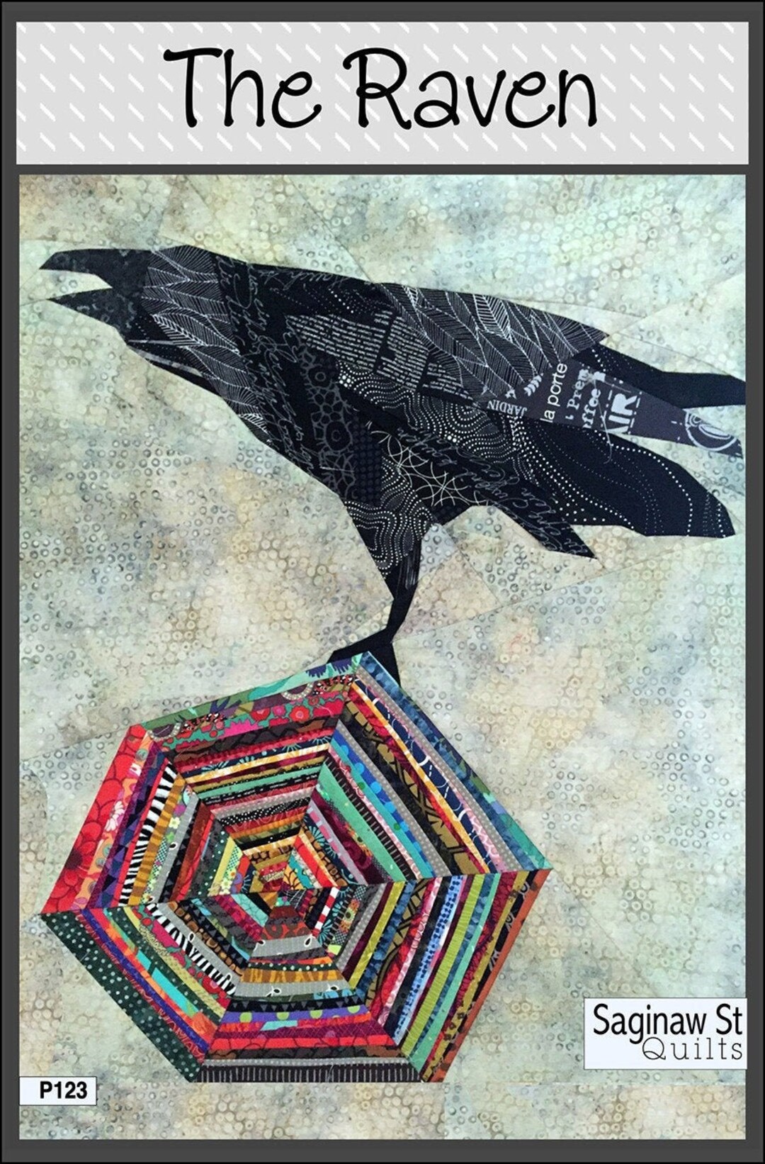 The Raven Quilt Quilting Pattern, From Saginaw Street Quilts BRAND NEW ...