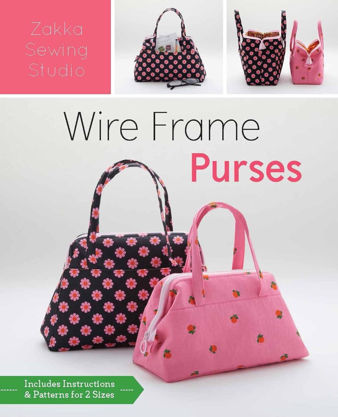 Wire Frame Purses Sewing Pattern From Zakka Workshop BRAND NEW, Please ...