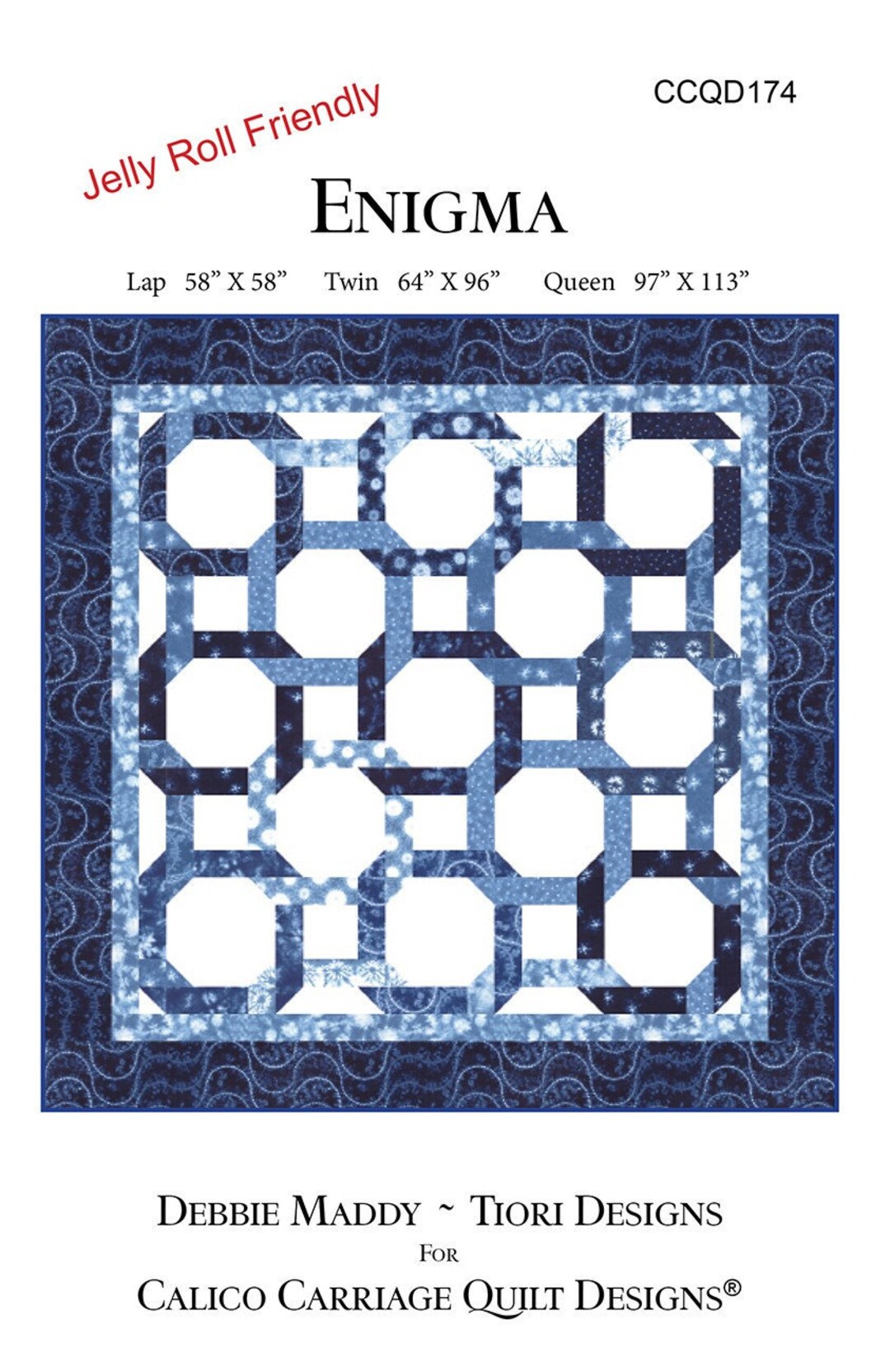 Enigma Quilt Quilting Pattern From Calico Carriage Quilt Designs NEW ...