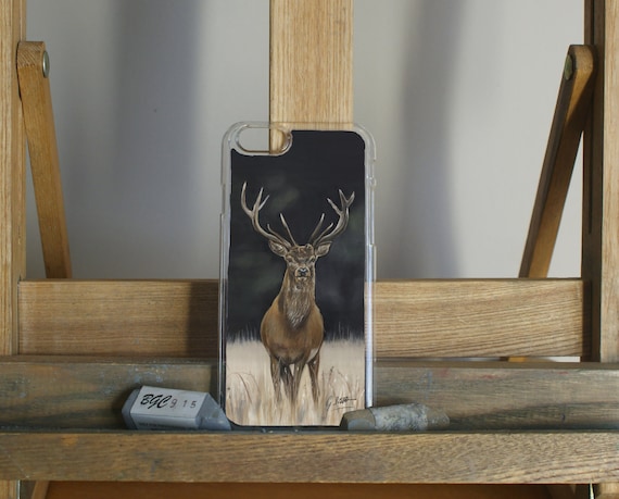 Stag Phone Case by Irish Artist Grace Scott - Etsy