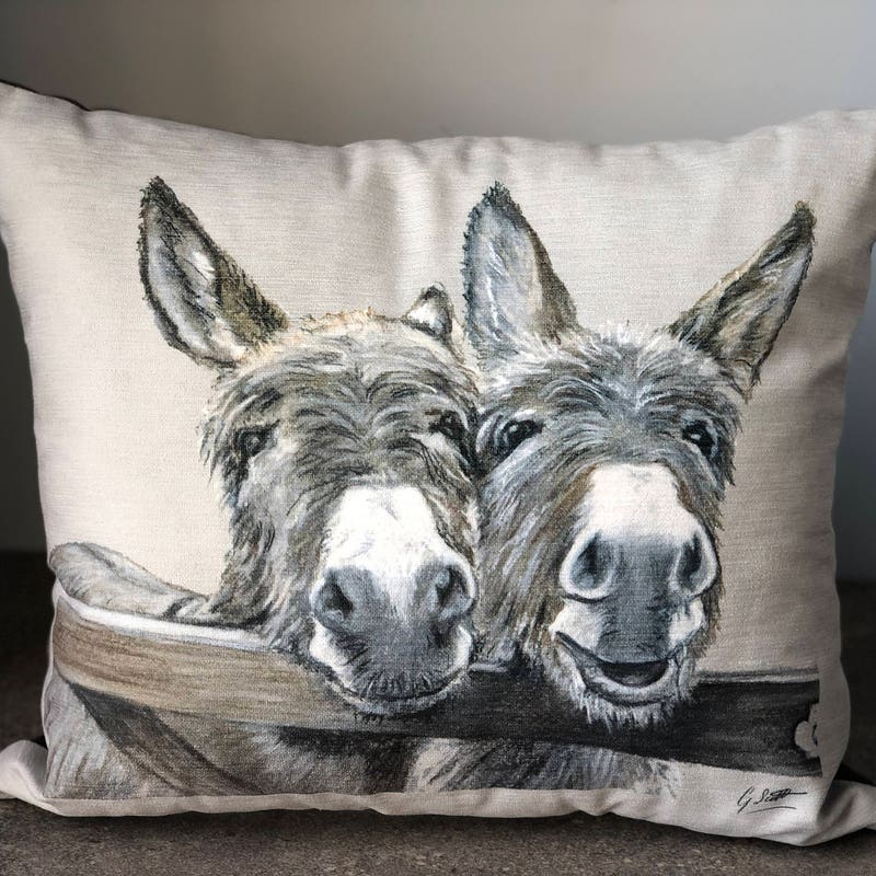 Donkey Pillow - Etsy