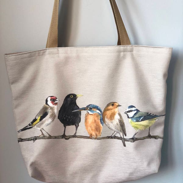 Bird Tote Bag - Etsy