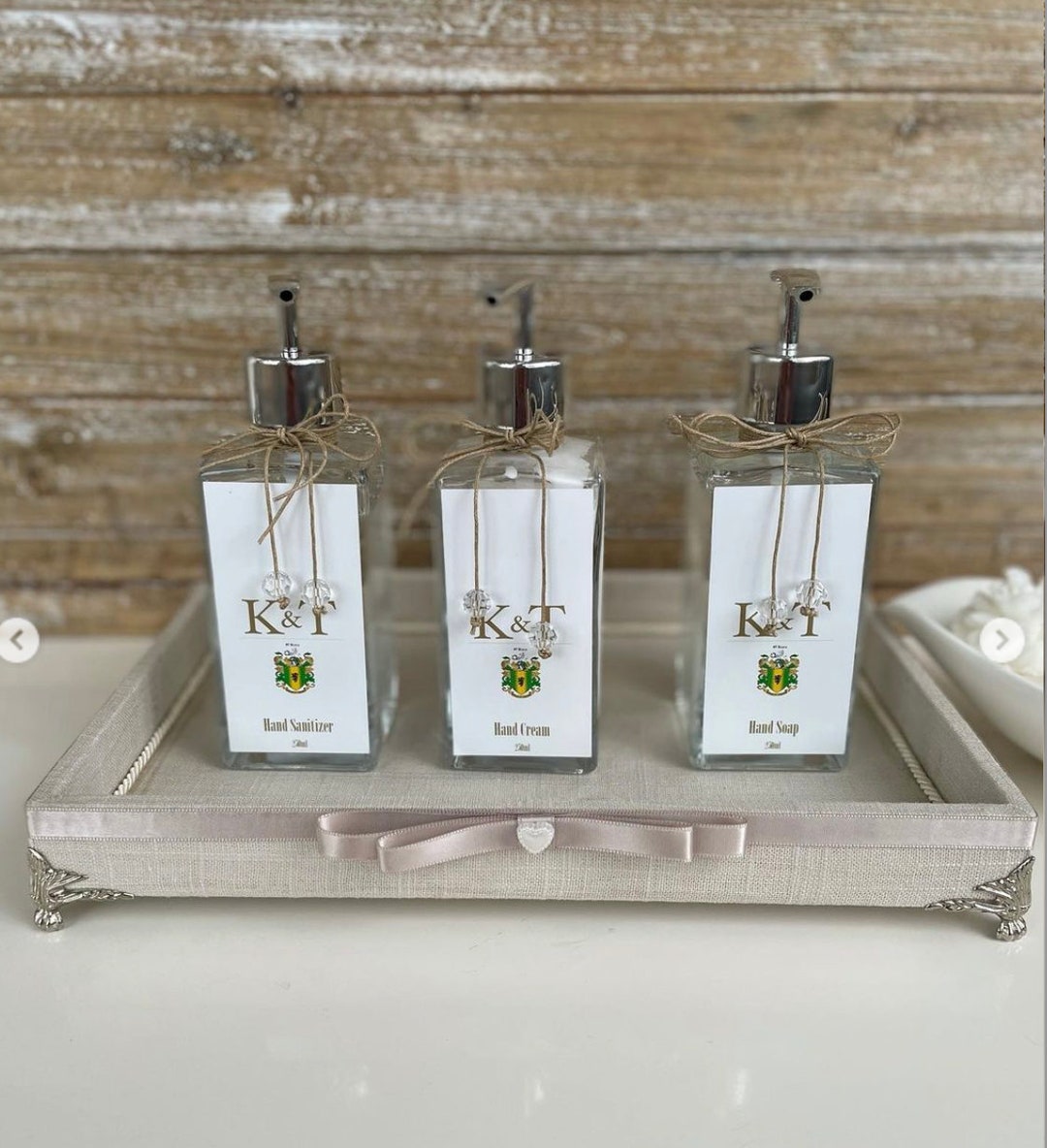 Set of 3, Gift, Hand Soap, Hand Cream, Home Spray, Powder Room ...