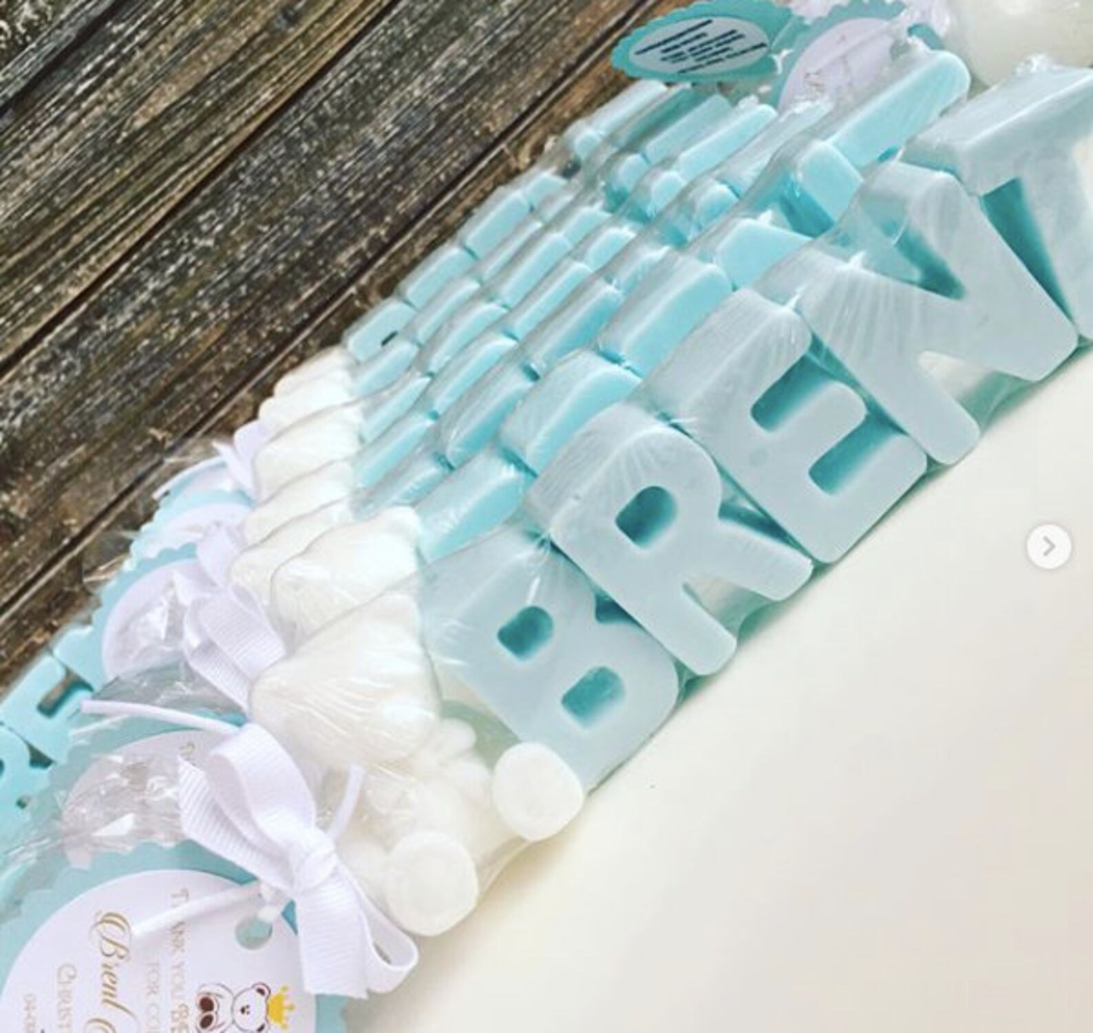 LETTER SOAPS Set of 3 Alphabet Soaps Letter Soap Favors - Etsy