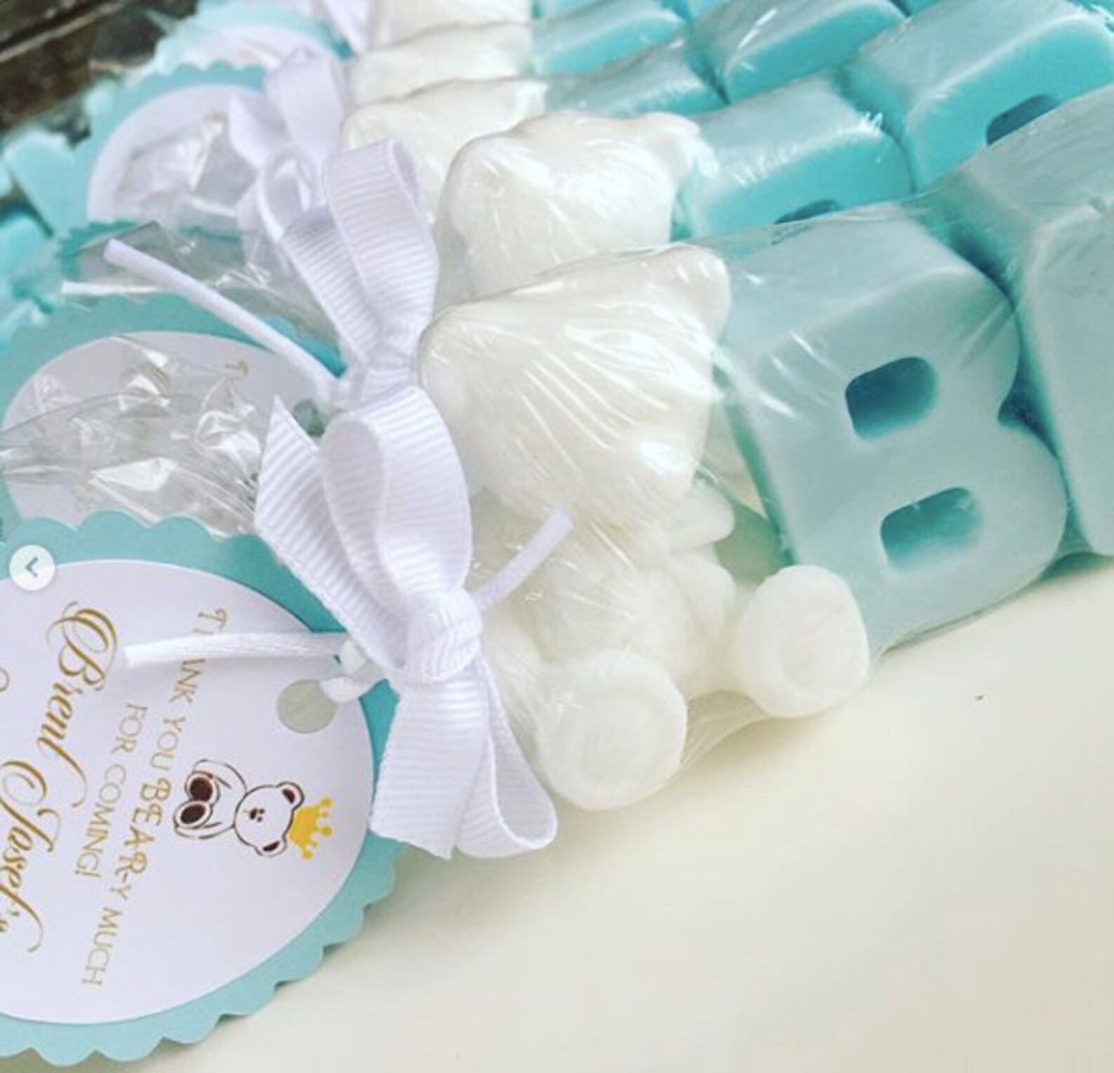 LETTER SOAPS, Set of 3 , Alphabet Soaps, Letter Soap Favors, Baby ...