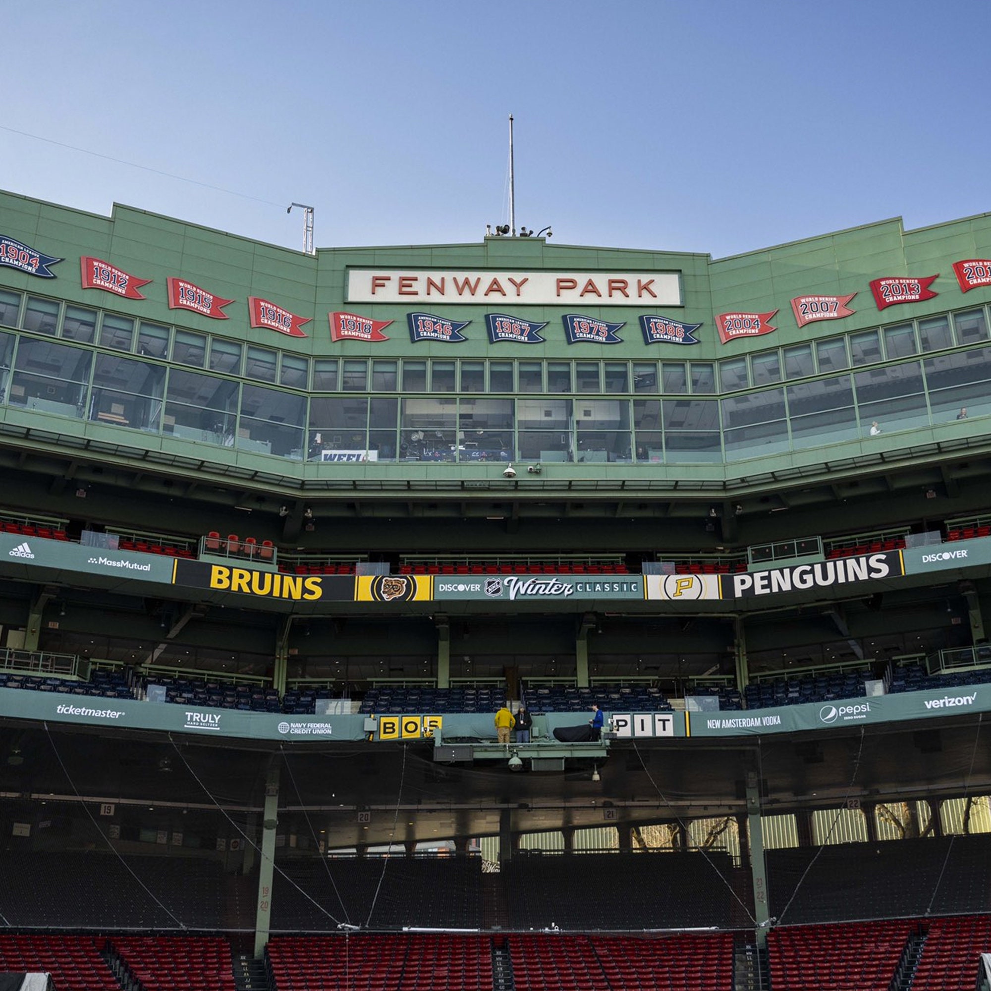 Iconic Ballpark Collection - Replica Fenway Press Box Sign - Unique ...