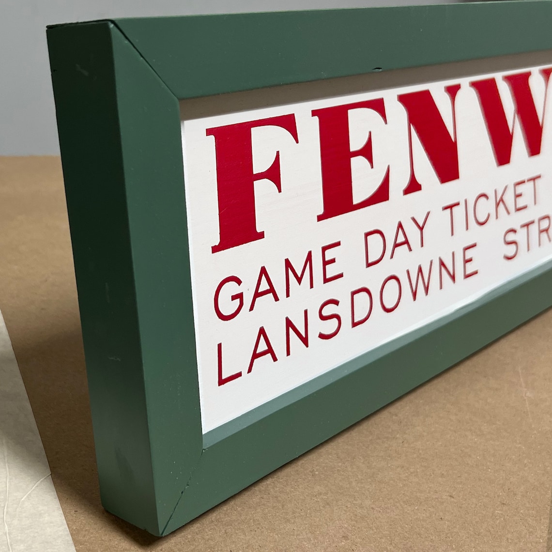 Iconic Entrance Collection - Replica Fenway Park Gate E Sign - Unique ...