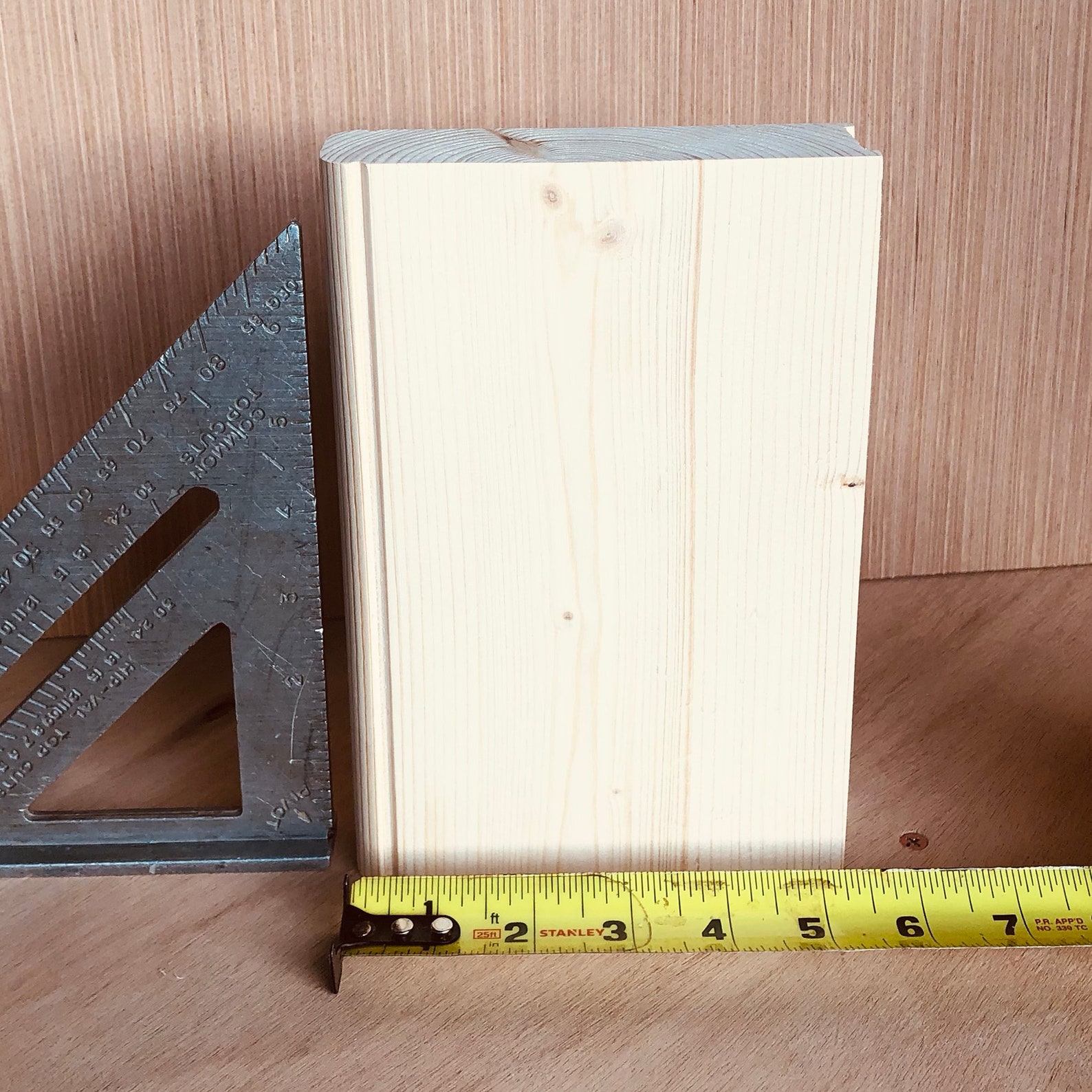 Set of (3) Faux Book Blanks / Raw Wood Book Blanks / DIY Wood Décor ...