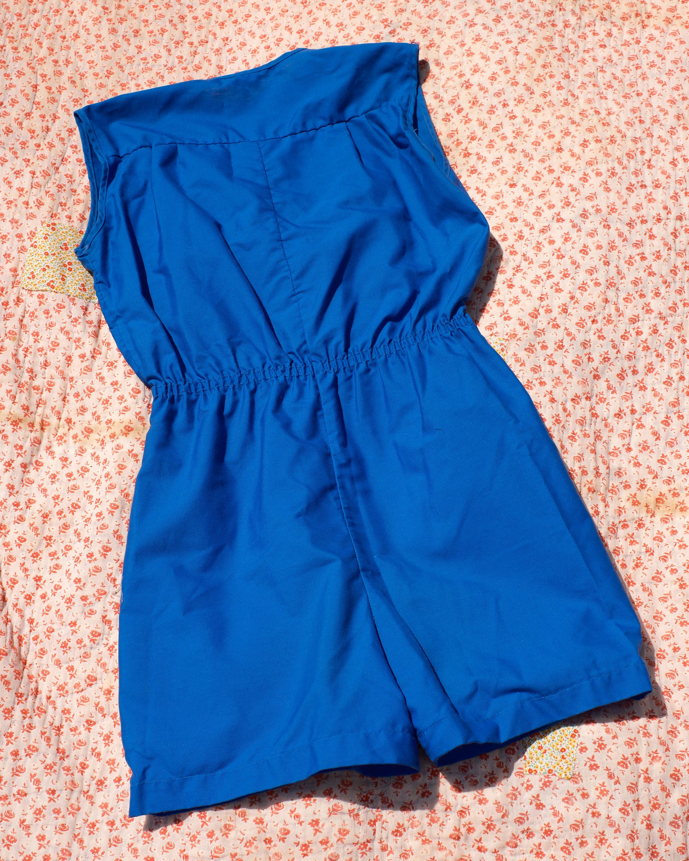 Circa 1940s Blue Gym Uniform Sleeveless Romper XS - Etsy