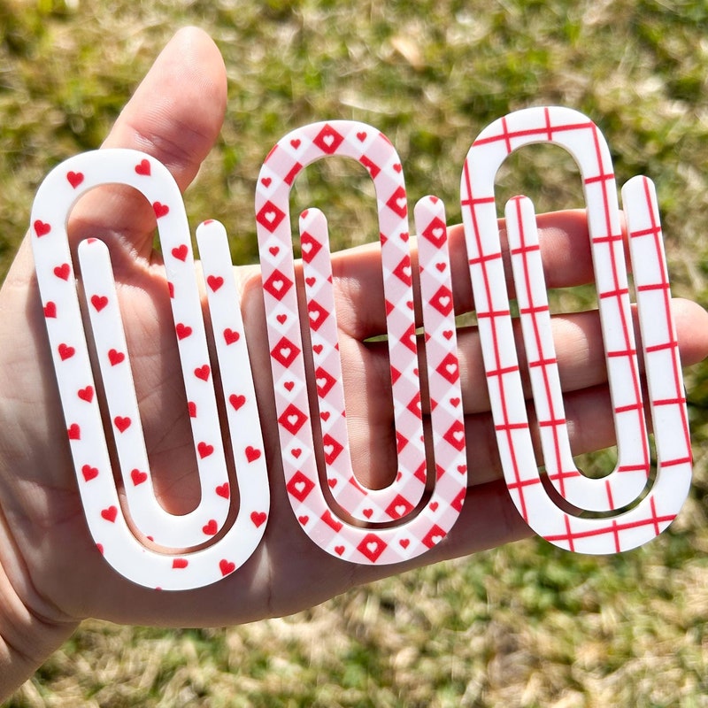 Paper Clip Bookmark - Etsy