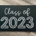 Class of 2022 Sign, Graduation Photo Props, Graduation Chalkboard Sign ...