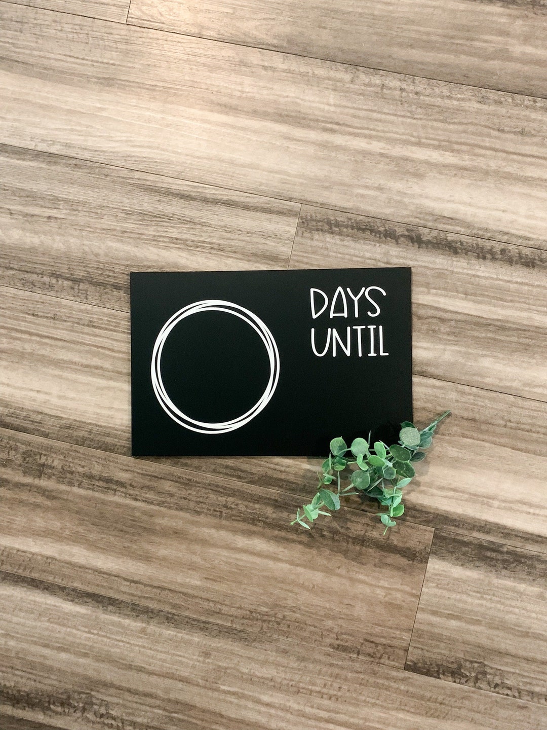 Days Until Countdown, Chalkboard Countdown, Days Until Sign, Countdown ...