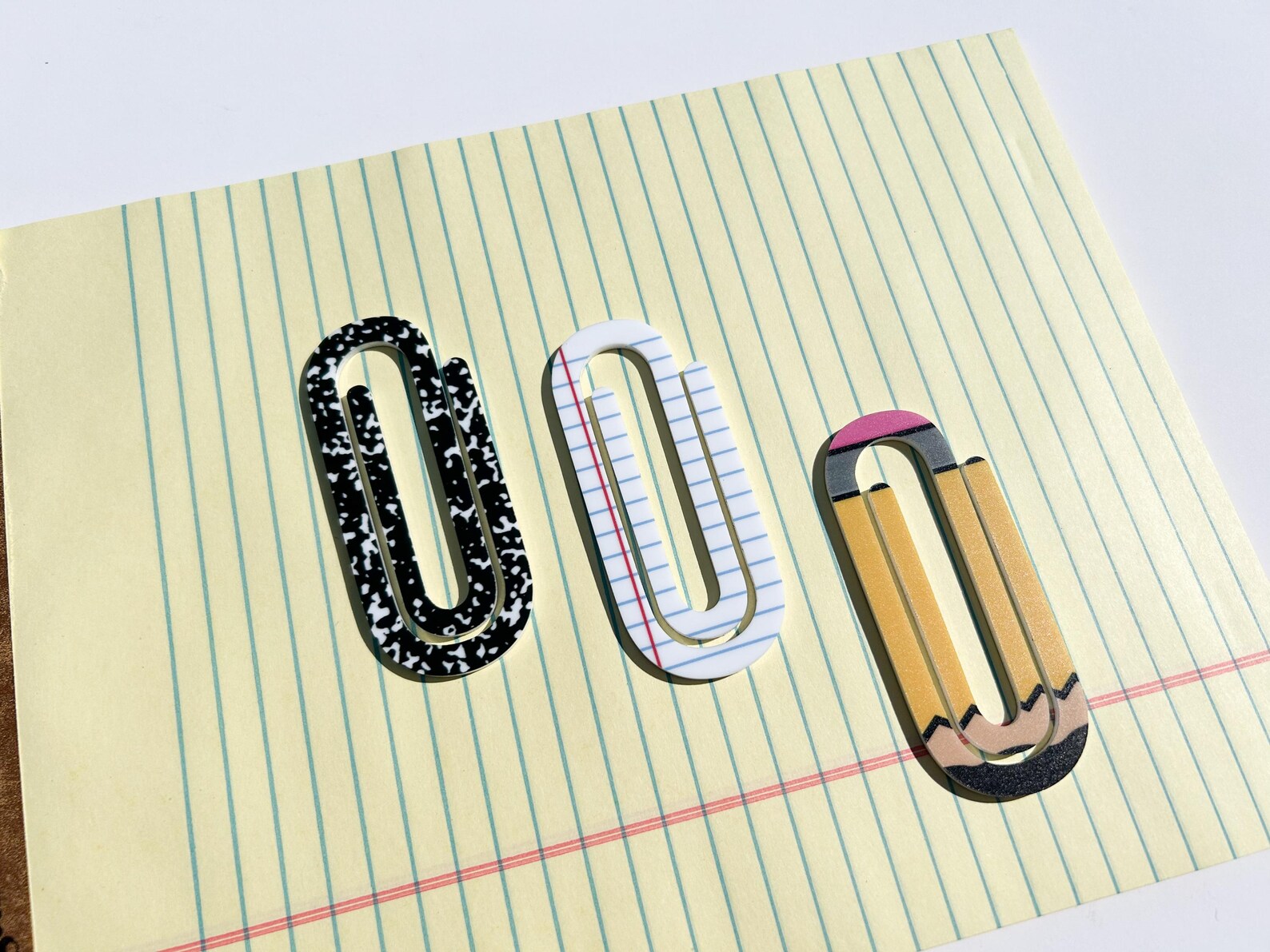 Teacher Paperclip Bookmark Set, Bookmark Gift for Teacher, Gift for ...