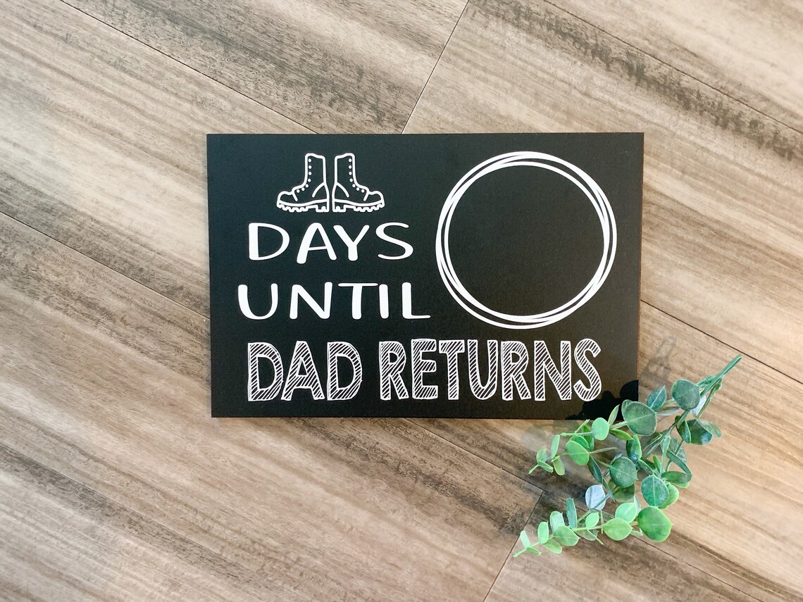 Return From Deployment Sign Deployment Sign Deployment | Etsy