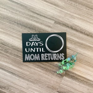 Return From Deployment Sign, Deployment Sign, Deployment Calendar ...