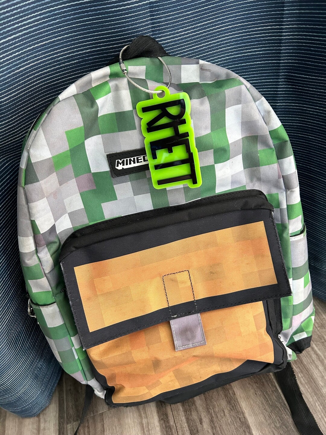 Personalized Backpack Tag Kids, Kids Keychain, Backpack Name Tag ...