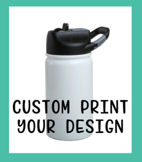 We Print Your Custom Design Custom Printed Drinkware 12 Oz. | Etsy