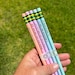 Motivational Pencils, Positivity Pencils, Engraved Pencils, Back to ...