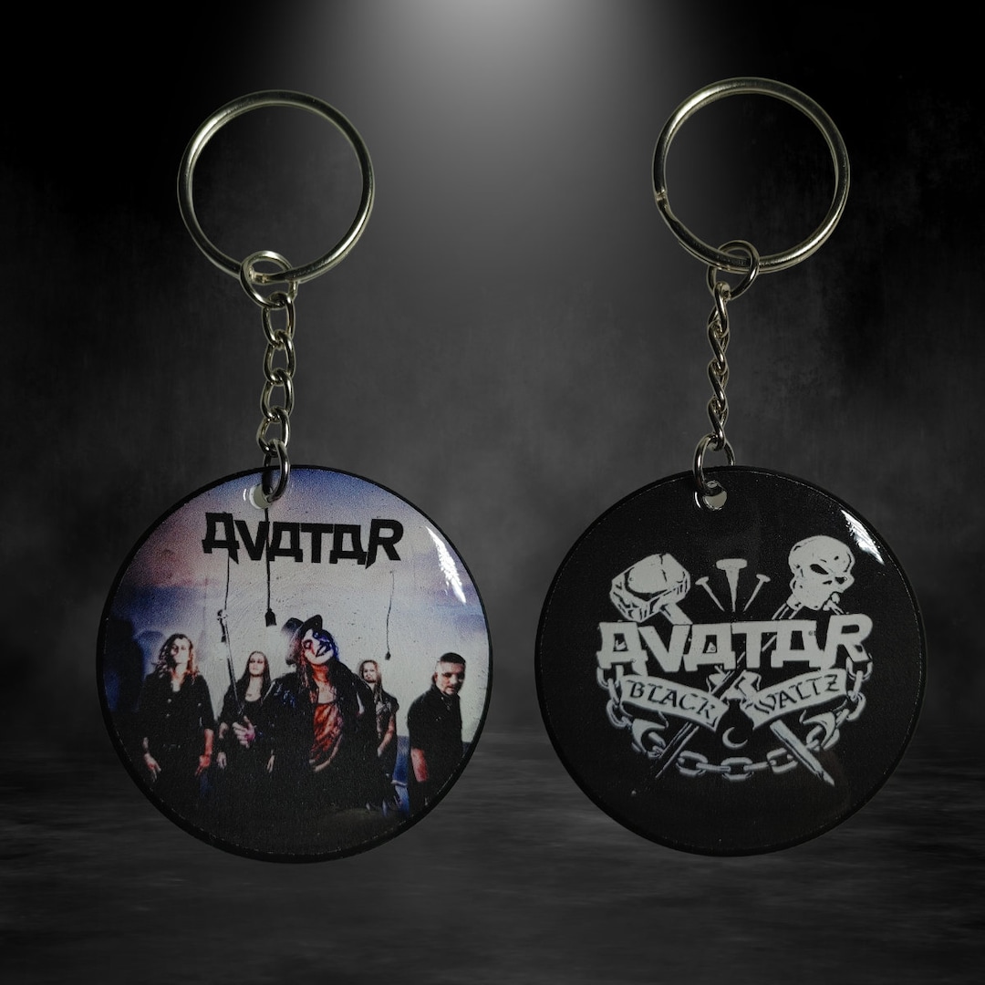 2" Avatar Black Waltz Inspired Keychain - Etsy