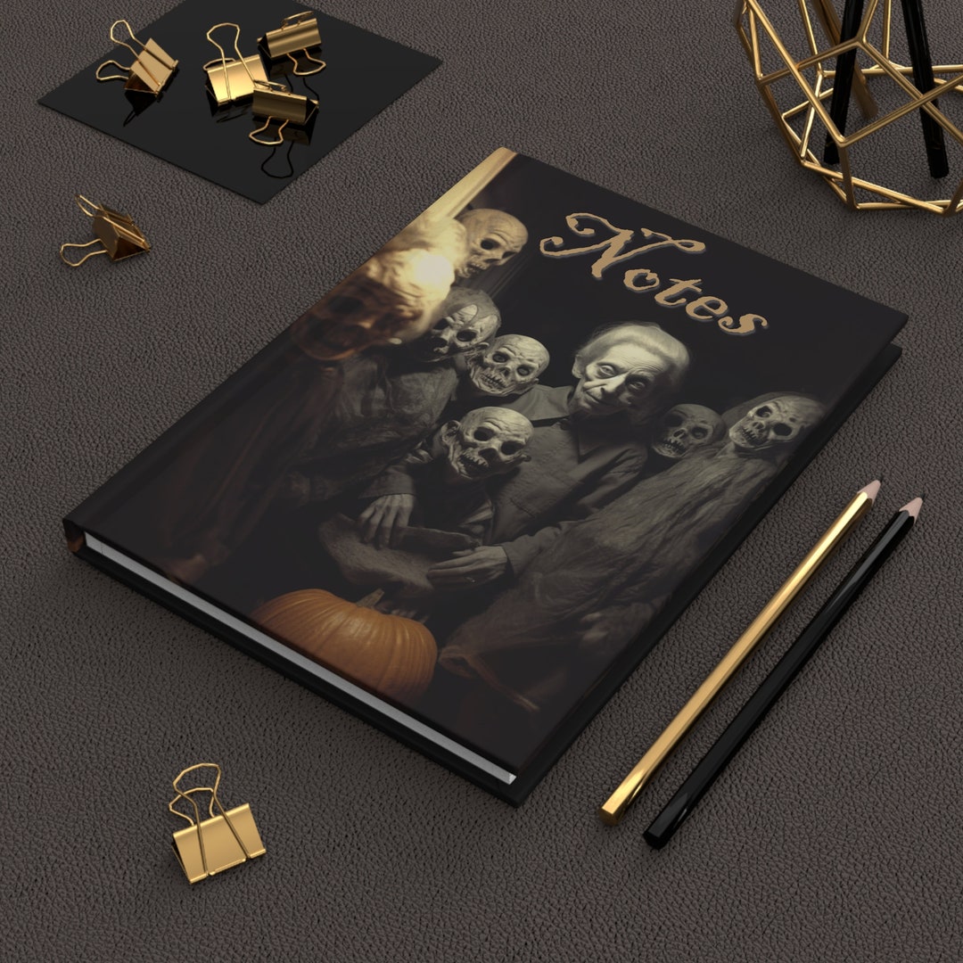 Haunting Chronicles: Sinister Secrets Notebook - Blank - Etsy
