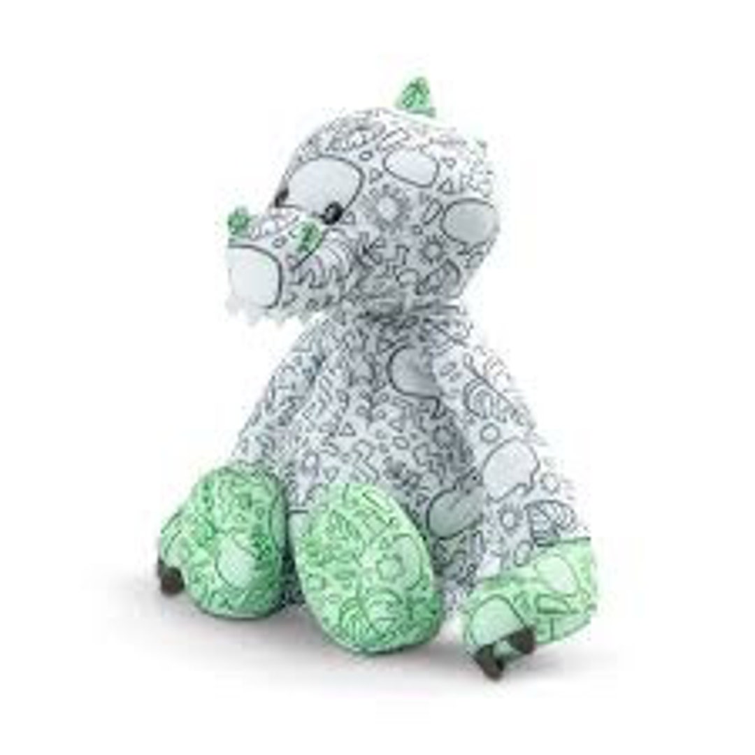 Color Me Plush Dino - Etsy