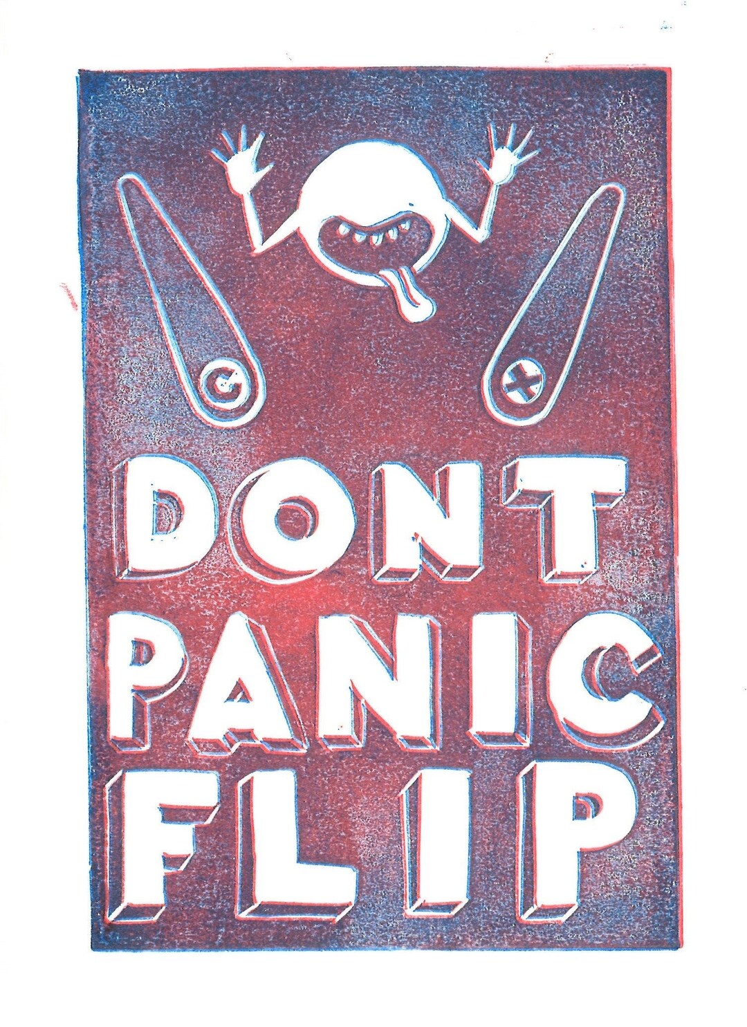Dont Panic Flip - Etsy
