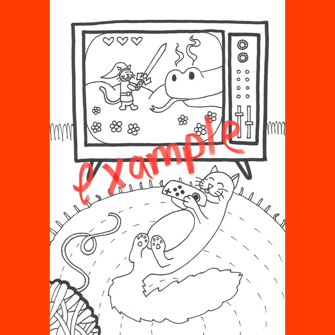 Personalized Coloring Pages - Etsy