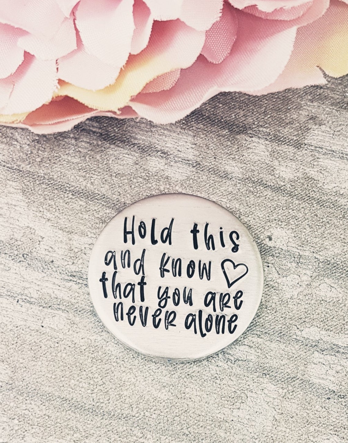 Worry Stone Worry Token Hold This and Know That You Are | Etsy