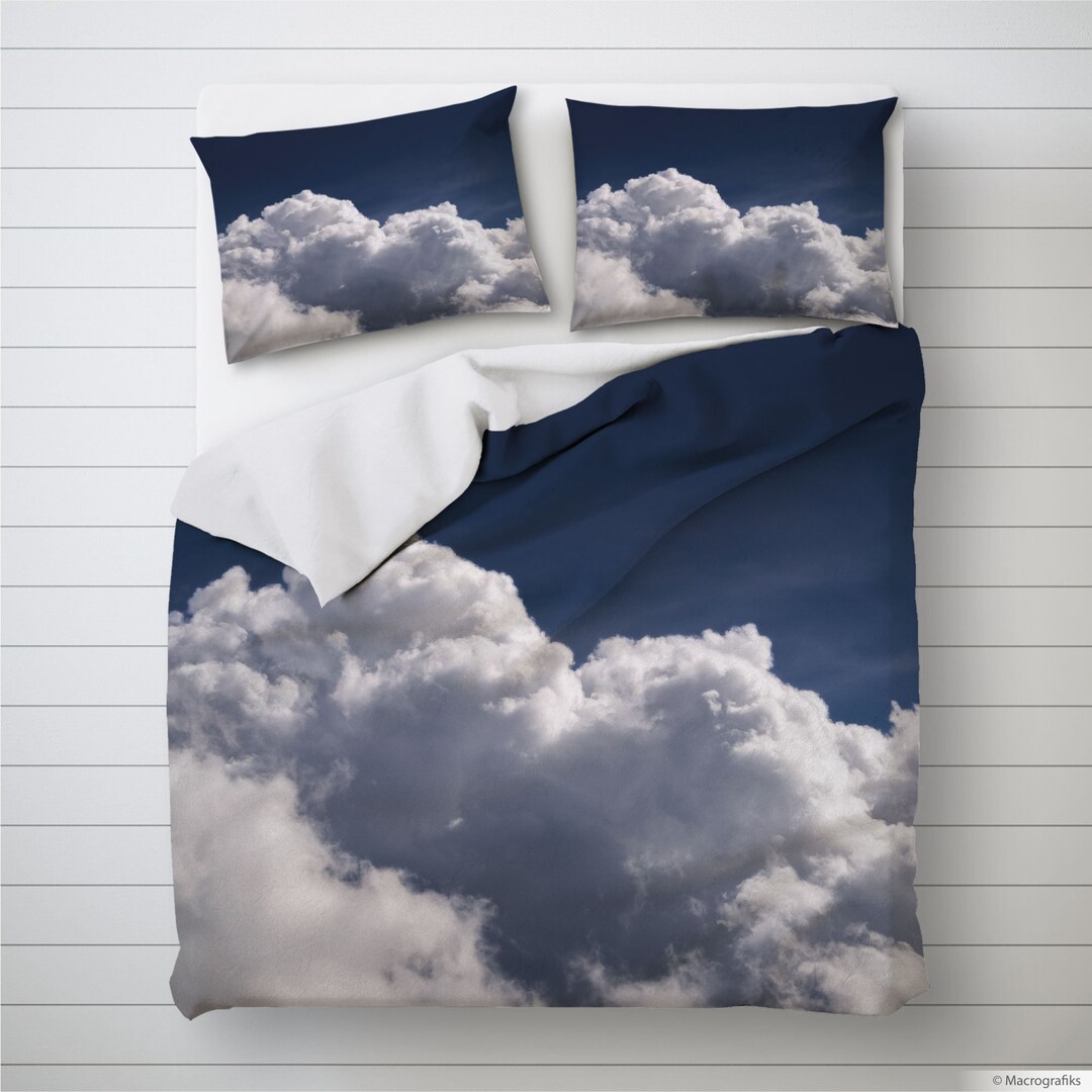 Cloudscape Comforter or Duvet Cover, Clouds Photography for Bedding ...