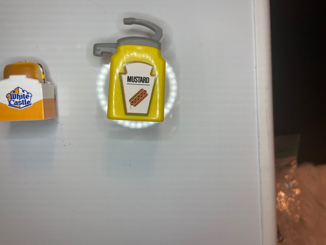 Mini Brands Mustard Dispenser Magnet - Etsy