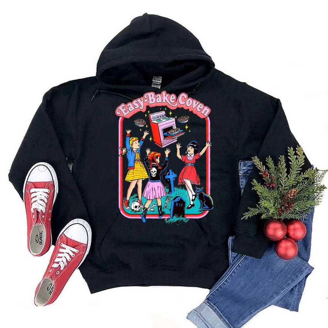 Easy Bake Coven Halloween Png Sublimation Design, Easy Bake Coven Retro ...