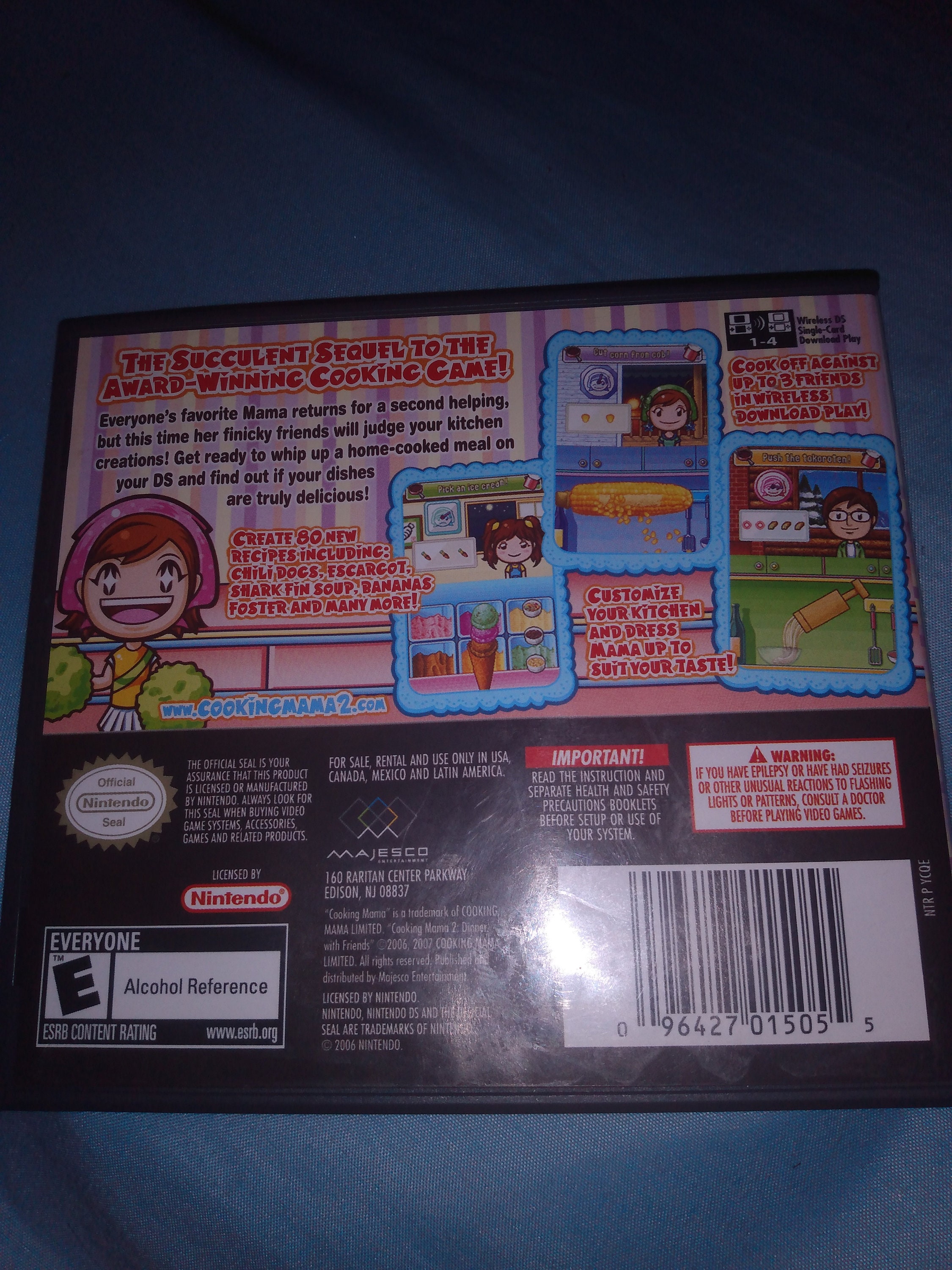 Cooking Mama Nintendo Ds Game